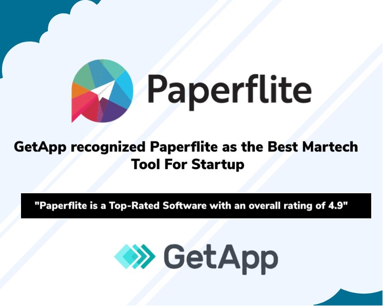 Paperflite Recognized as the Best Martech Tool For Startups | Paperflite